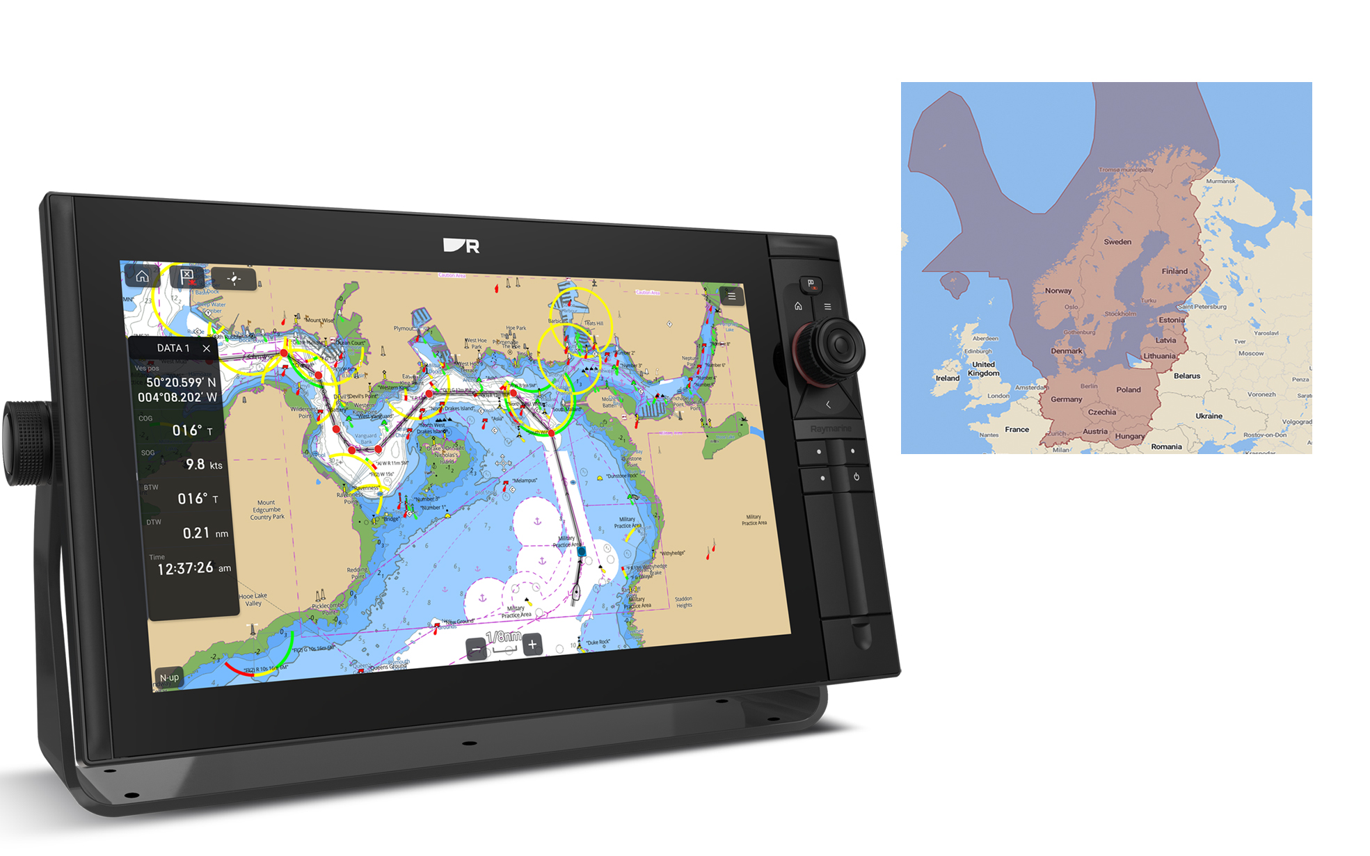 Raymarine Axiom2 Pro 16 S m/LHC NEU - bådudstyr til lavpris hos ...
